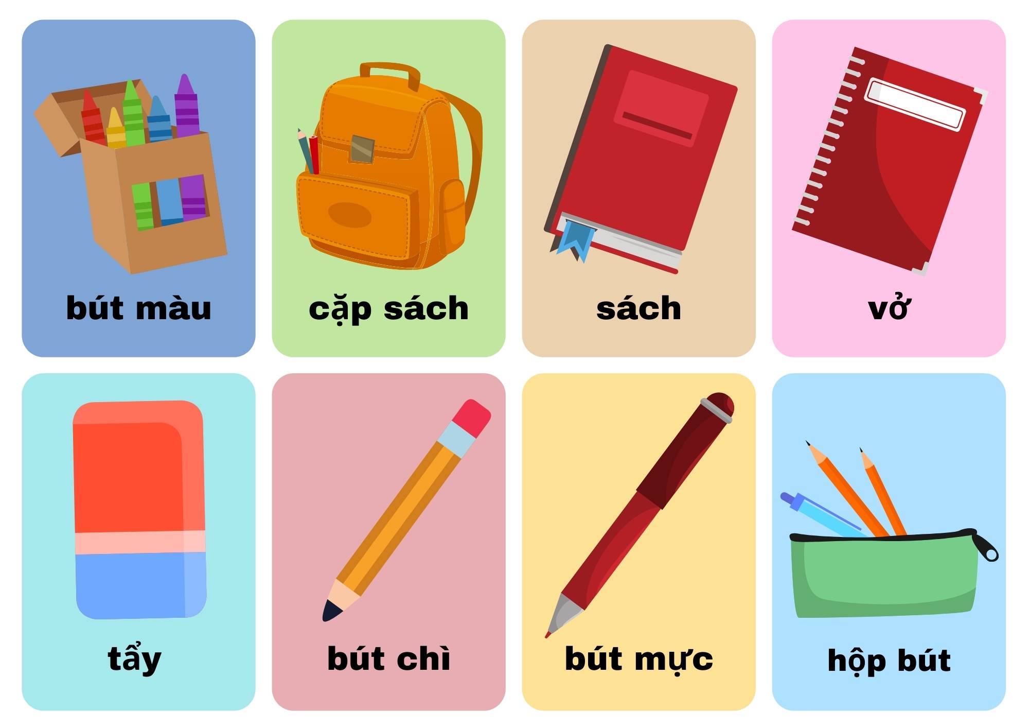 Classroom Objects - Ezpzlearn.com